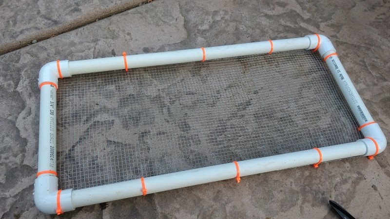 DIY Soil Sifter | Greens and Machines