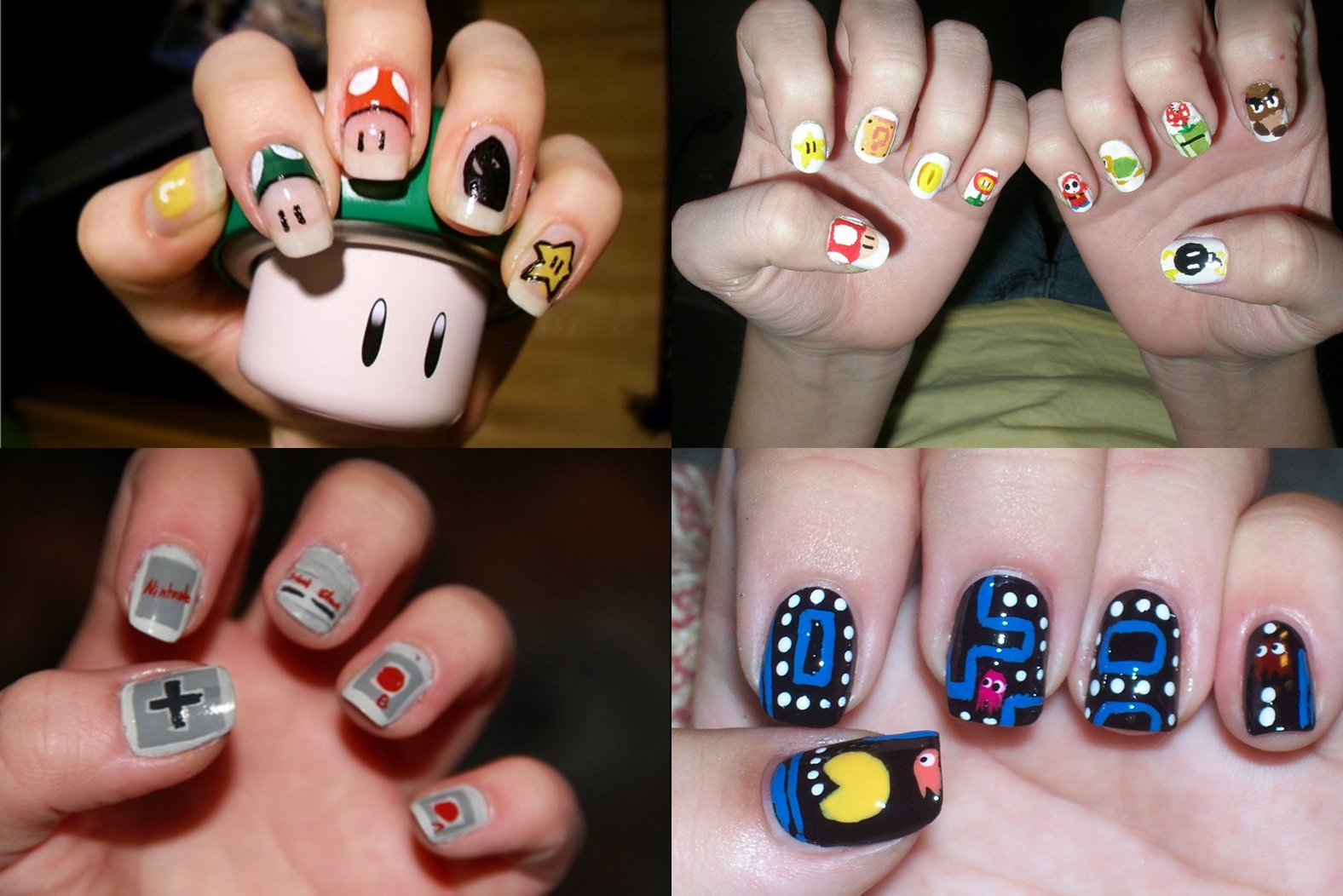 Passarinho Americano: Nail Art Games Nintendo