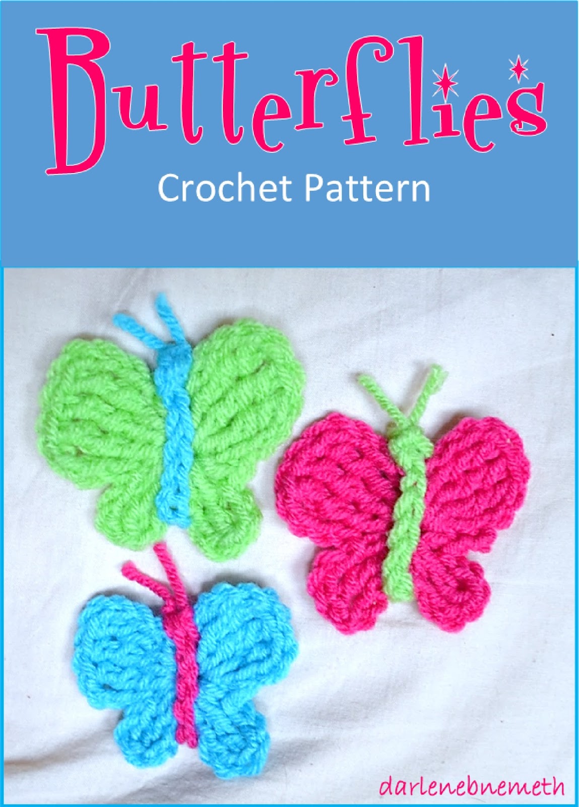 Let It Shine: Butterflies - Crochet Pattern for Beginners