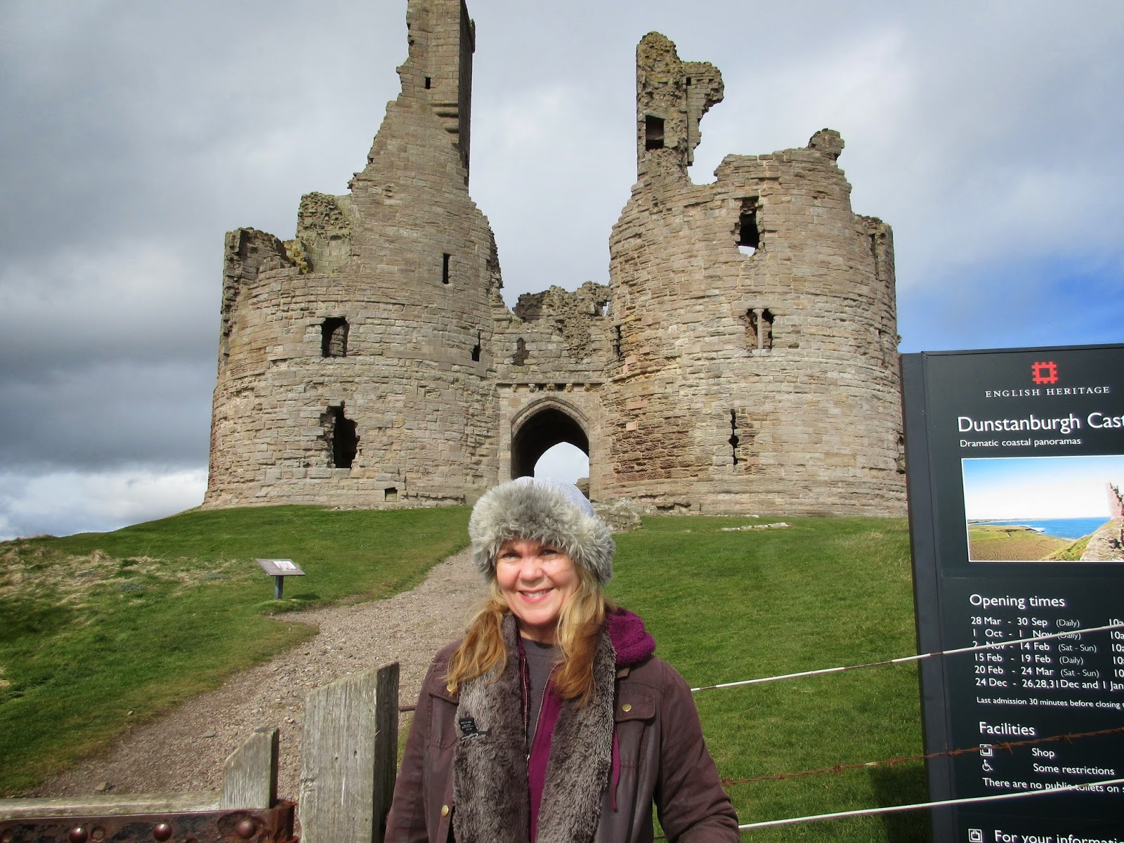 Dunstanburgh Castle - a hill top walk - Eccentric England travel and events