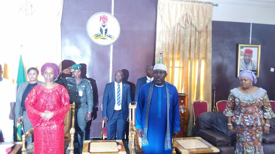 Photos: Mrs Dolapo Osinbajo arrives Imo State for the graduation ...