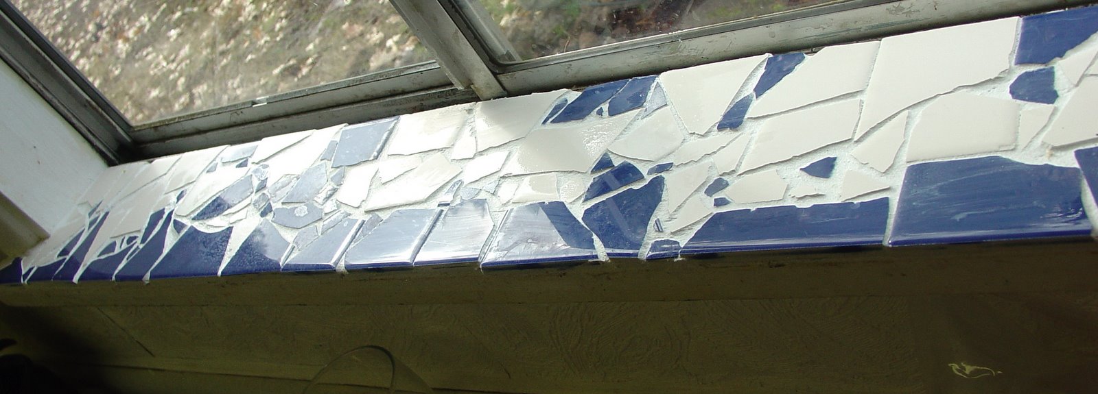 Make The Best of Things: Mosaic Tile Window Sill