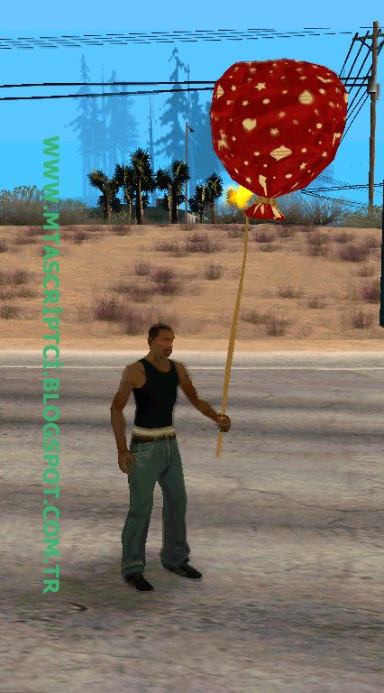 Noel Baba Hediye Balonu - Multi Theft Auto