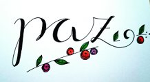Maruri Lettering: HAND-LETTERING: PAZ