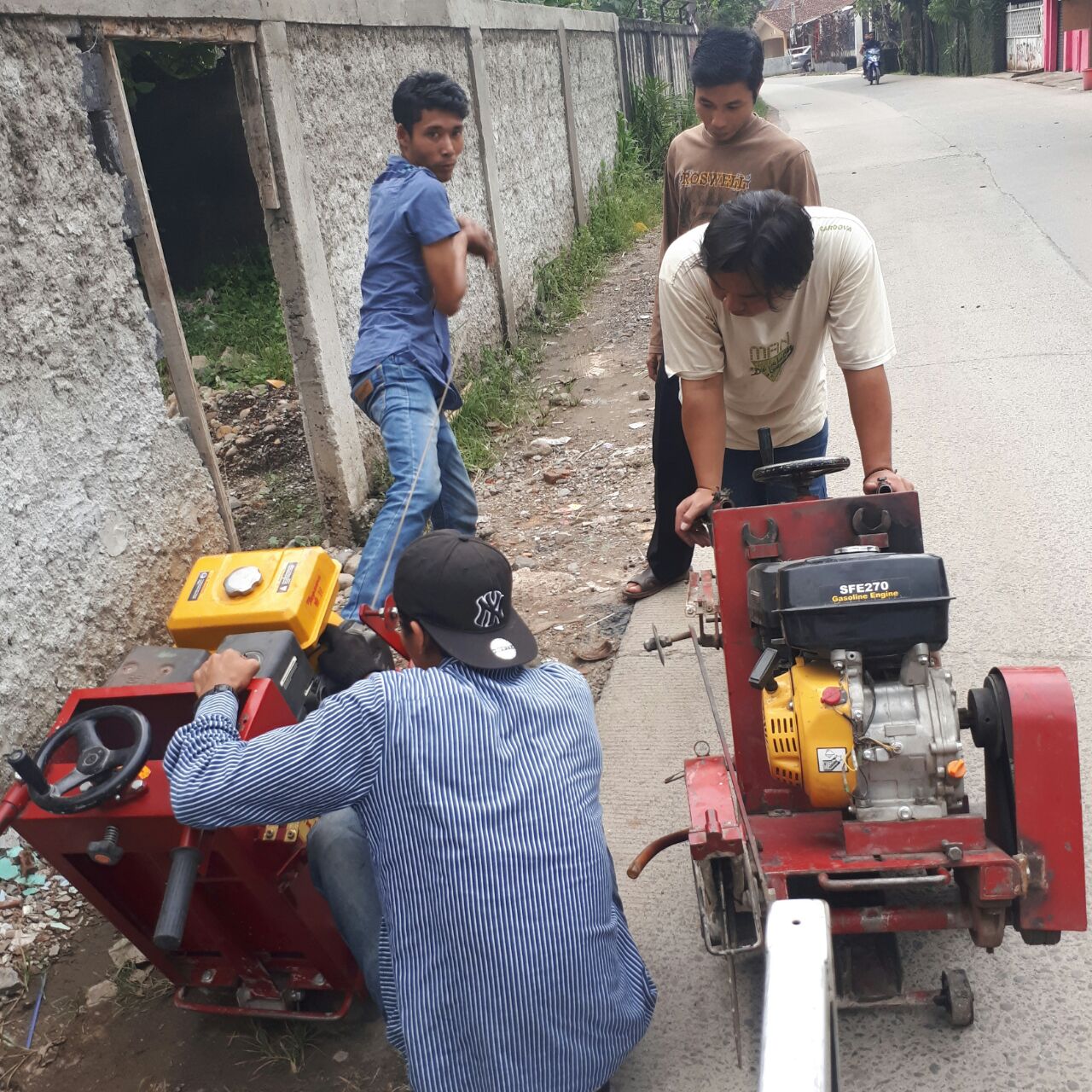 Jual/Beli Sewa Alat Perbaikan Jalan : Sewa Cutting Beton Sentul Bogor