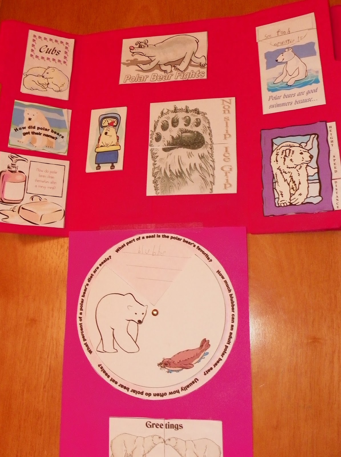 The Little Sewing Shop: Polar Bear Unit Study/lapbook