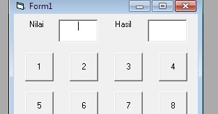 BelaAruemz: program kalkulator visual basic 6.0