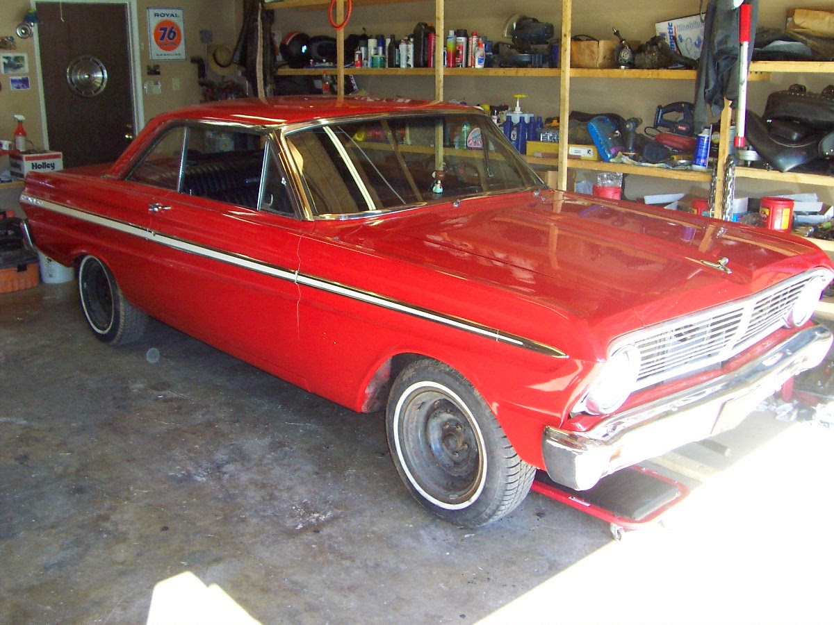 Eric's Garage: 1965 Ford Falcon wheel selection