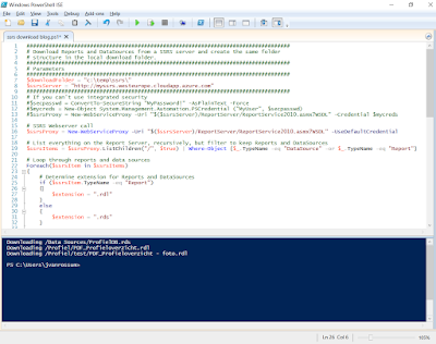 Microsoft BI Tools: SSRS Snack: Download all SSRS reports