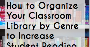 How to Organize Your Classroom Library by Genre to Increase Student ...