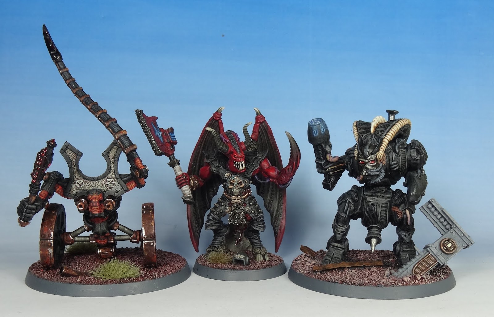 LEADPLAGUE: Khorne Blood Slaughterer and a little rust tutorial