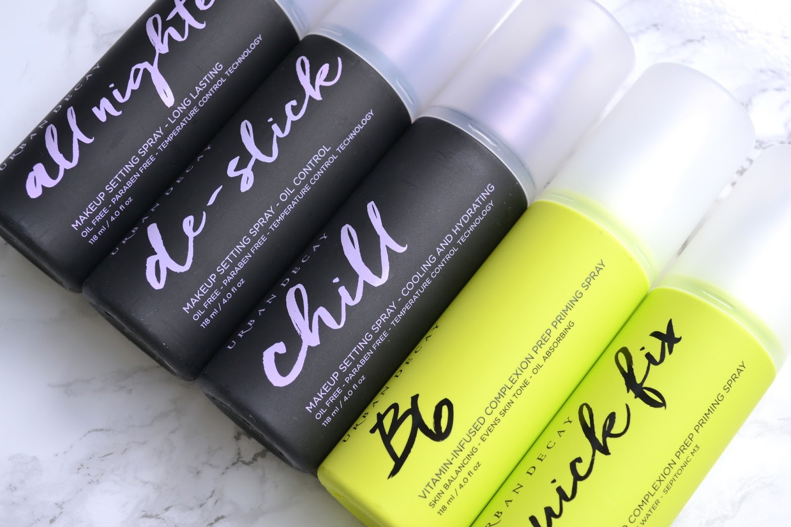 MAKEUP | Urban Decay Makeup Primer and Setting Sprays | Cosmetic Proof ...