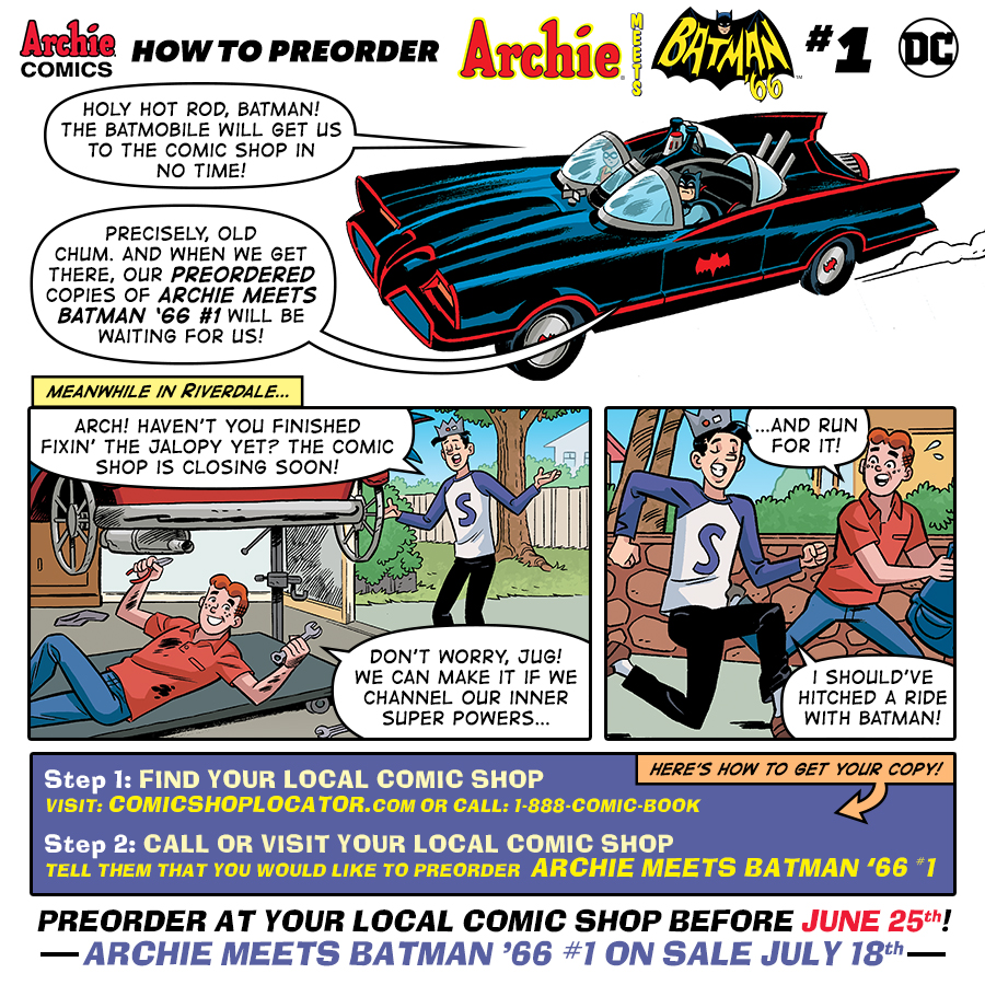 Archie Comics Preview: Archie Meets Batman '66 #1 - Holy Comic ...