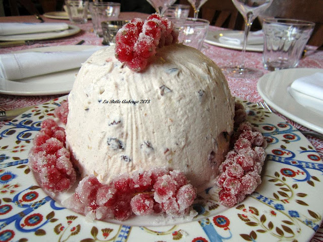 La Belle Auberge: Christmas pudding semifreddo