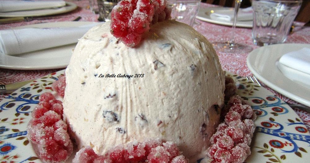 La Belle Auberge: Christmas pudding semifreddo