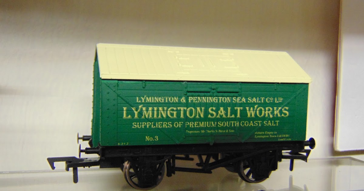 Dorset Railway Modelling: Wessex Wagons 00 Lymington Salt Works Wagon.