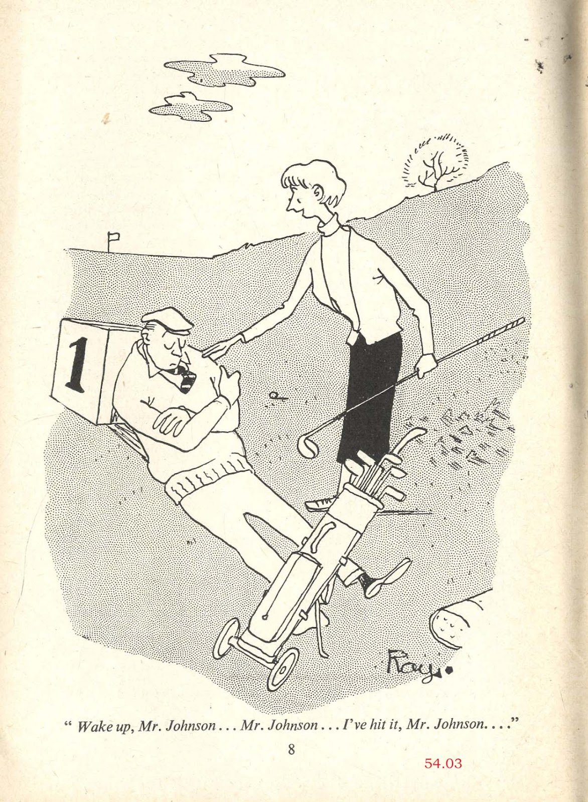 Cartoon Cliche Primer: Mr Johnson, Wake Up