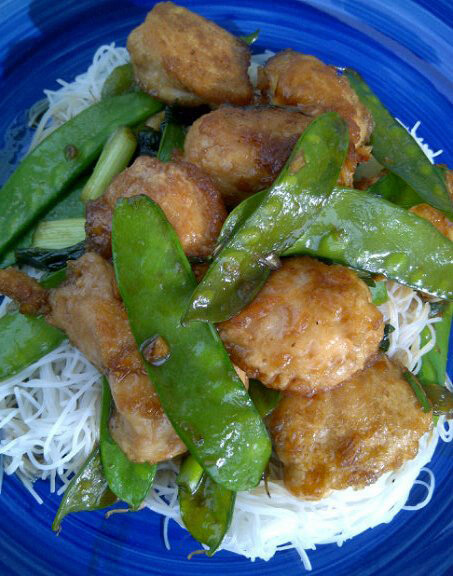The Dairy-Free Diva: Crispy Asian Chicken with Snow Peas - Dairy ...