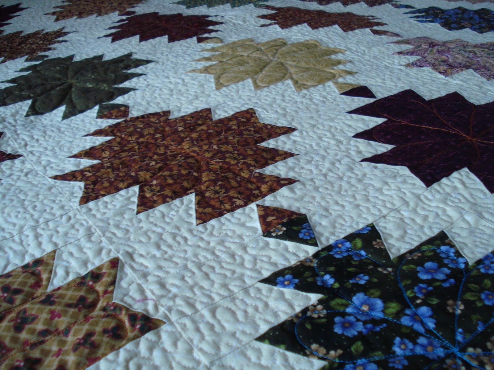 The Nifty Stitcher: Oriental Lantern Quilt