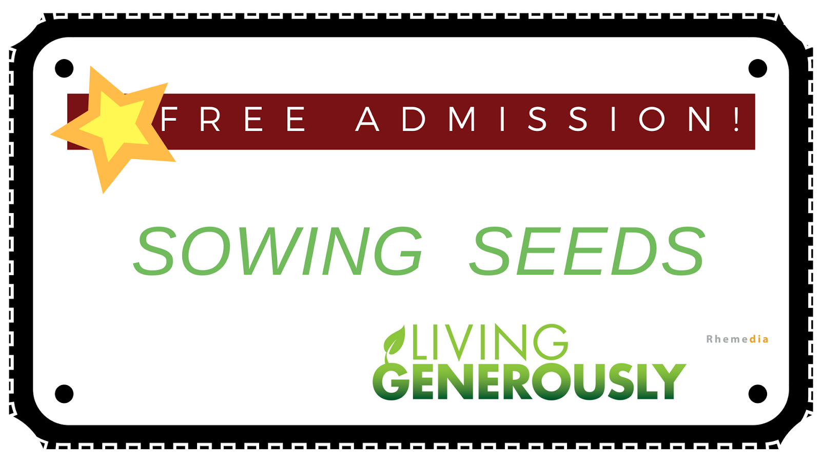 Nikos: Sermon (October 22) by Rev. Robert McDowell "Living Generously ...