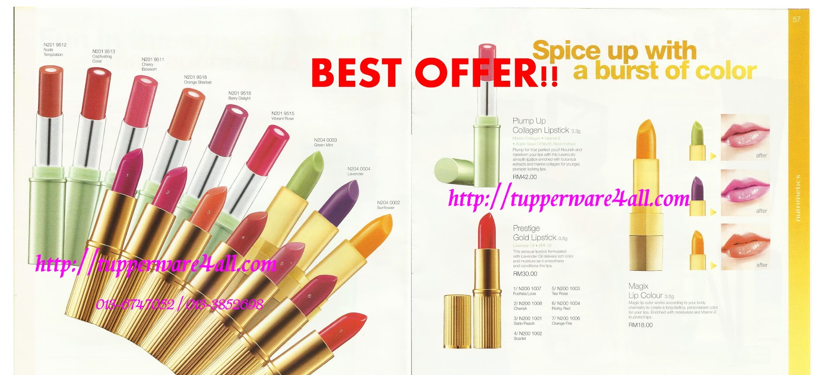 Year End Tupperware Catalogue : 12 Nov - 31st Dec 2012 ~ Tupperware ...