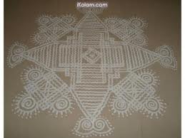 SARAPANDIAN DIRECTORY: RICE FLOUR 'MAA KOLAM' FOR SPECIAL OCCASION