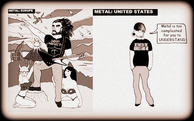Musik Metal AMERIKA Vs. EROPA, Mana Yang Lebih Baik? | HEAVY METAL ...