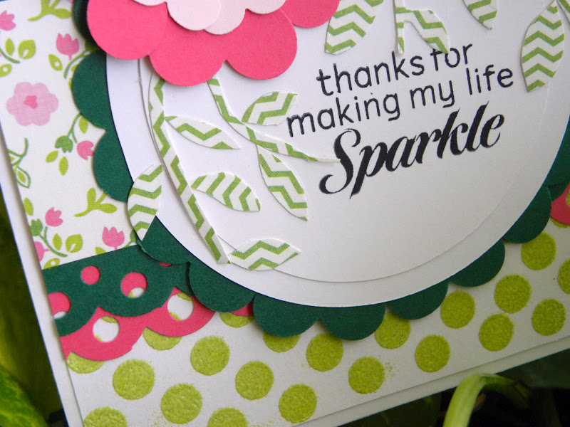 Scraparizate: 'THANKS FOR MAKING MY LIFE SPARKLE'