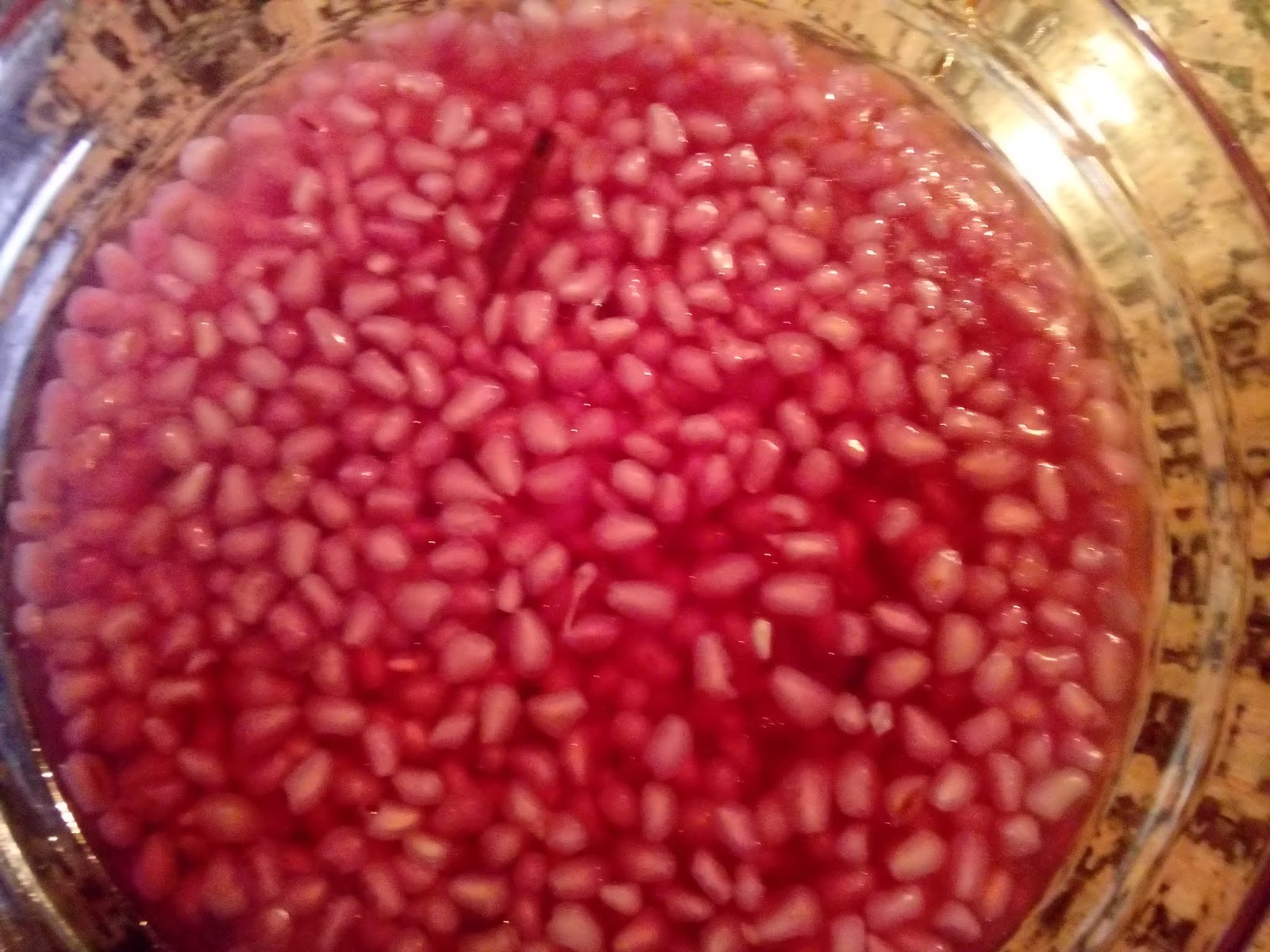 Mistela de granada. | Cocinar desde el sentimiento