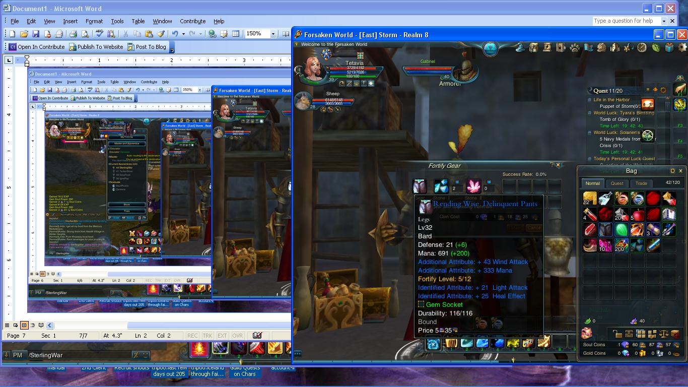 Enigma: Gear Improvement - Fortifying Gear