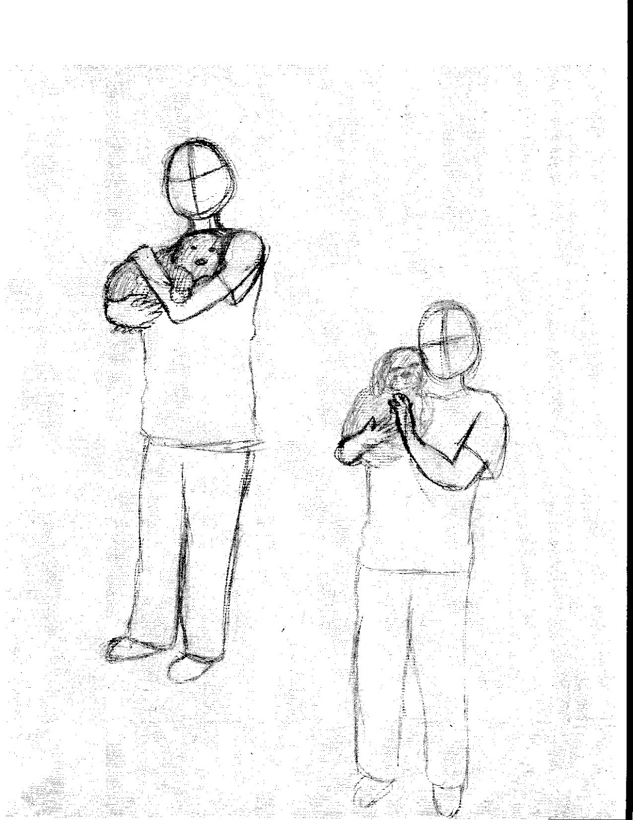 Anm Stuff and Art: Dual Pose with Puppy