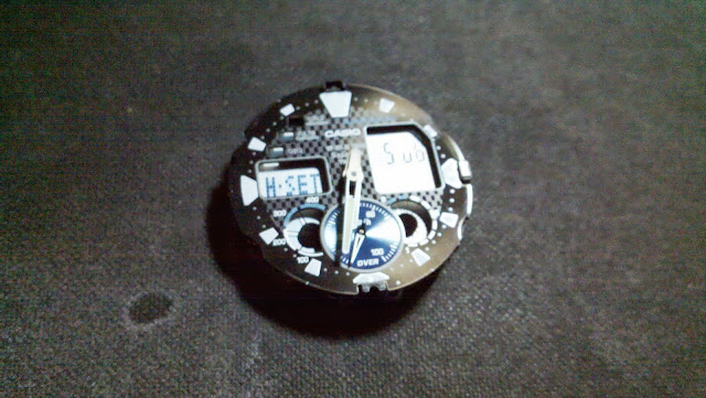 Skyshadow124's blogger: CASIO 5082 AQ-190W 電池更換記