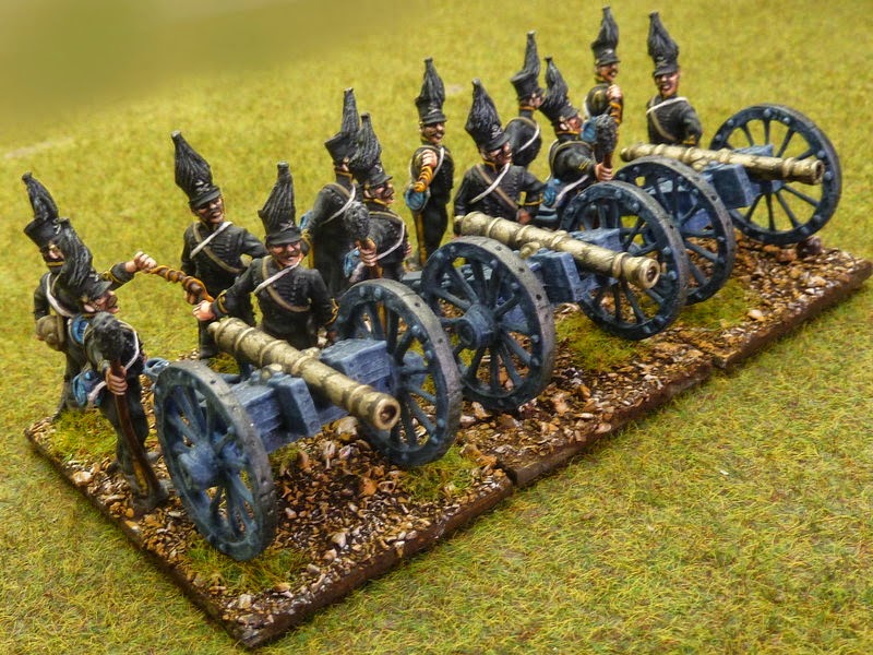 Lace 'n Big Hats: 28mm Black Brunswickers