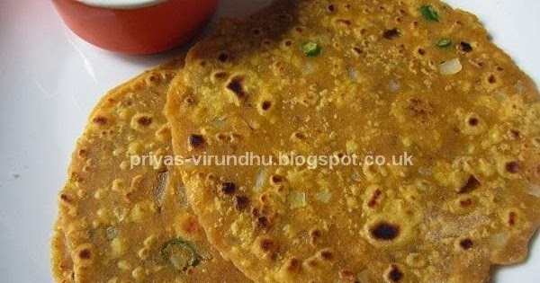 Priya's Virundhu: Missi Roti – Rajasthani Bread