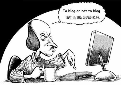 67 Not Out: Funny Cartoons About Blogs And Blogging