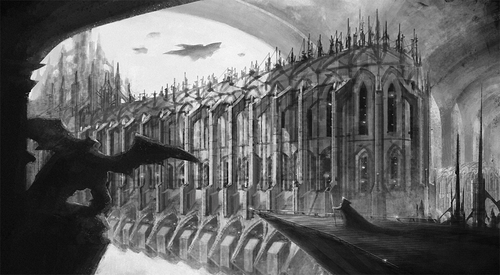 Art of Roger Hom: Gothic SciFi