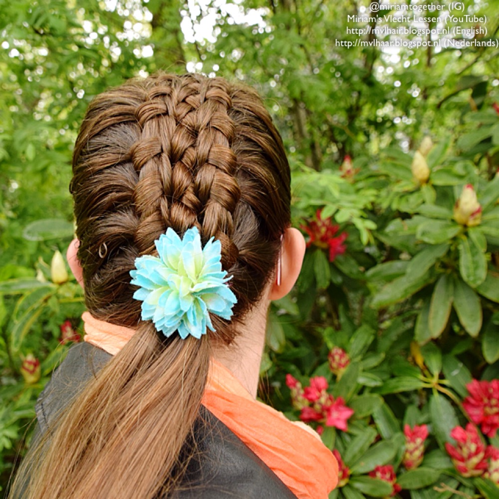 Miriam's Vlecht Lessen (Miriam's braiding instructions): Double Chinese ...