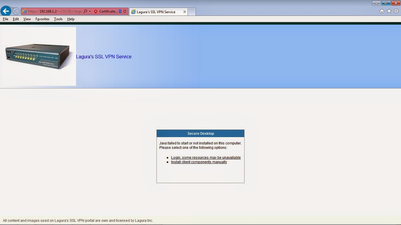 My Network Security Journal: Cisco Secure Desktop (CSD) on ASA