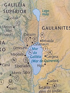 REFLEXÃO BÍBLICA: Evangelho: Cafarnaum a Cidade de Jesus