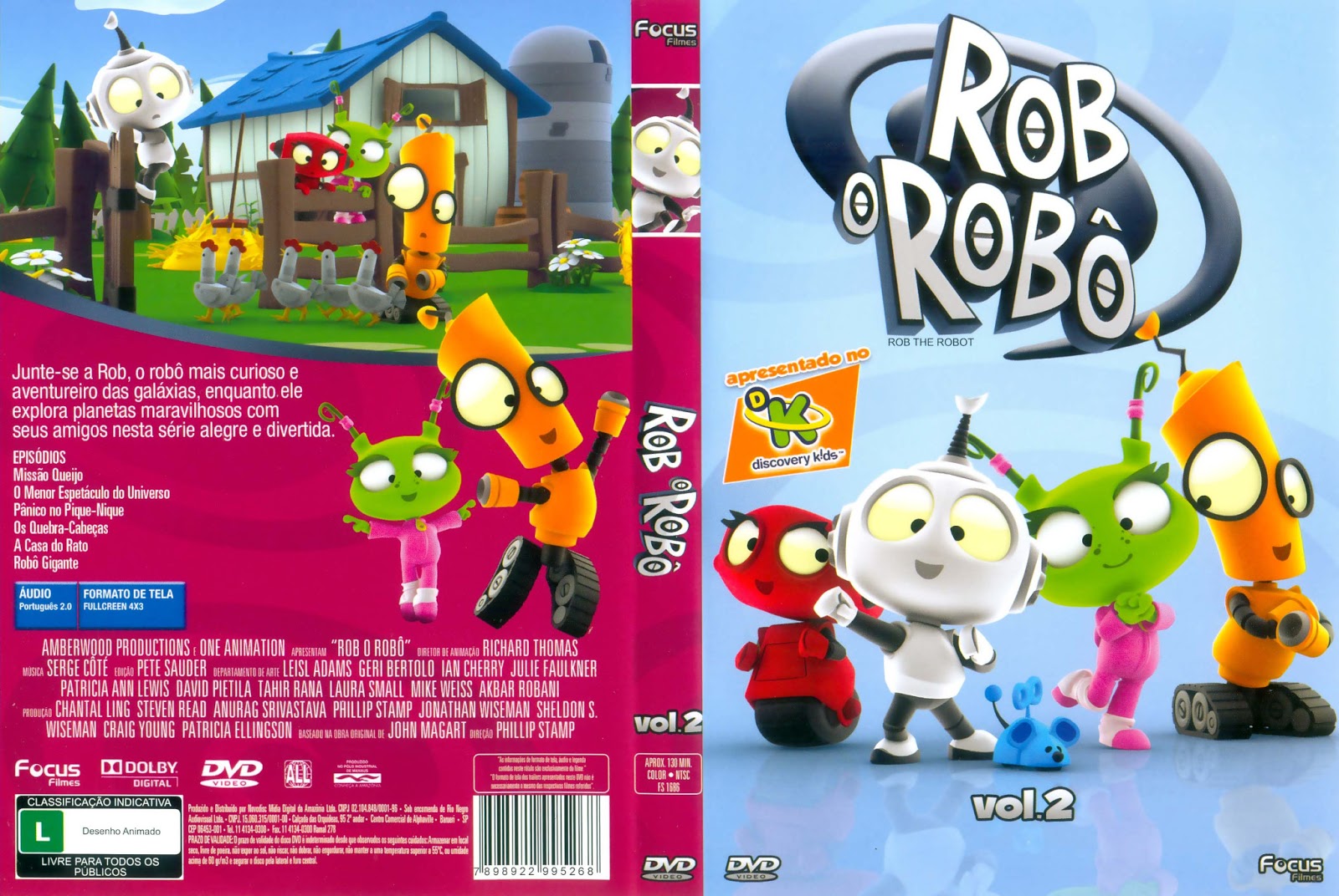 Rob o Robô Vol. 2 | LANUTTI CAPAS 100 % GRÁTIS, FILMES, SHOWS, PLAY 2 ...