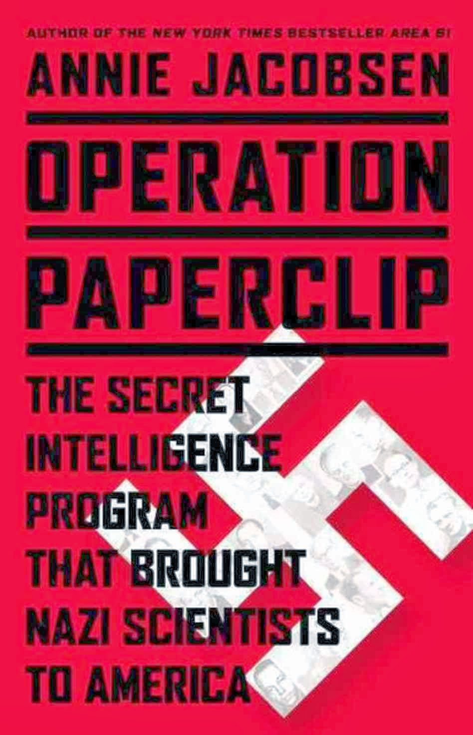 Book of the Week (Operation Paperclip by Annie Jacobsen)