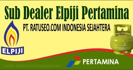 Download Spanduk Agen Elpiji (LPG) Vector CDR