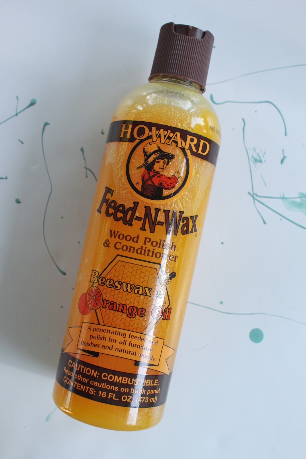 Furniture Rehab: Painting Over Varnished Wood - Smashed Peas & Carrots