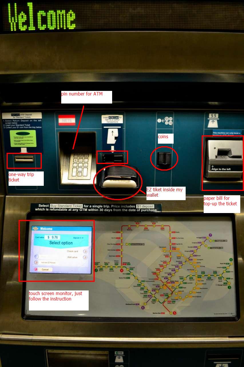 wandering... can't go home: Singapore MRT