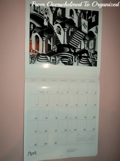 I Love Freecycle - calendars | From Overwhelmed to Organized: I Love ...