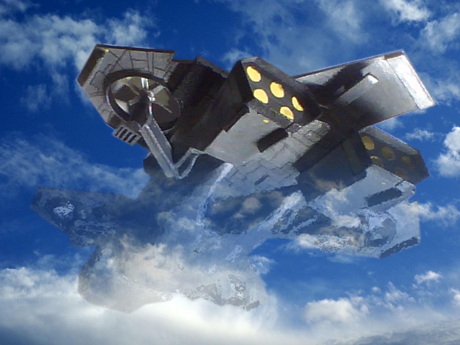 Capitan Ran Dohen: HELICARRIER S.H.I.E.L.D. - MODELO FINAL