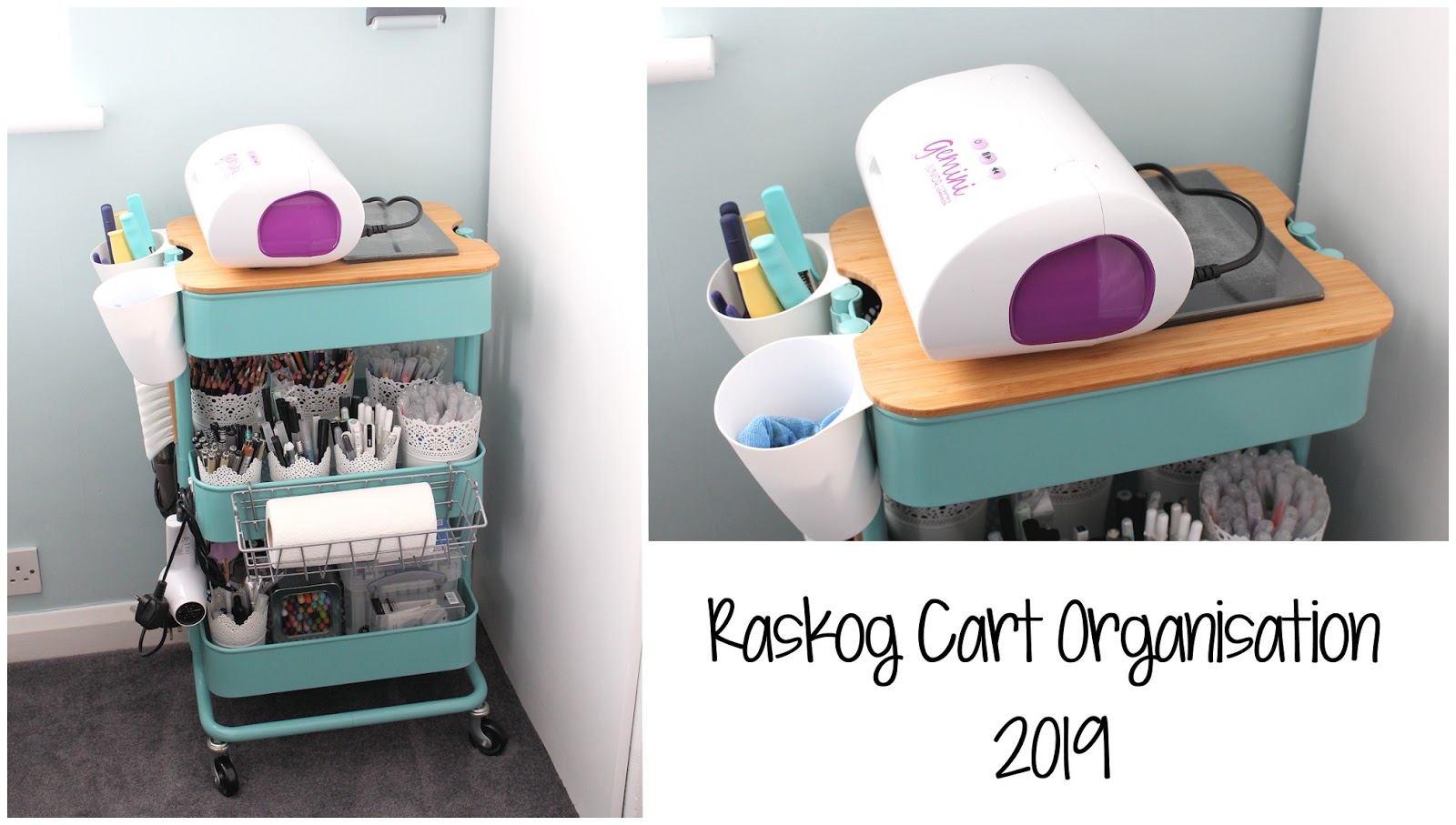 The Card Grotto: VIDEO | Raskog Cart Organisation 2019