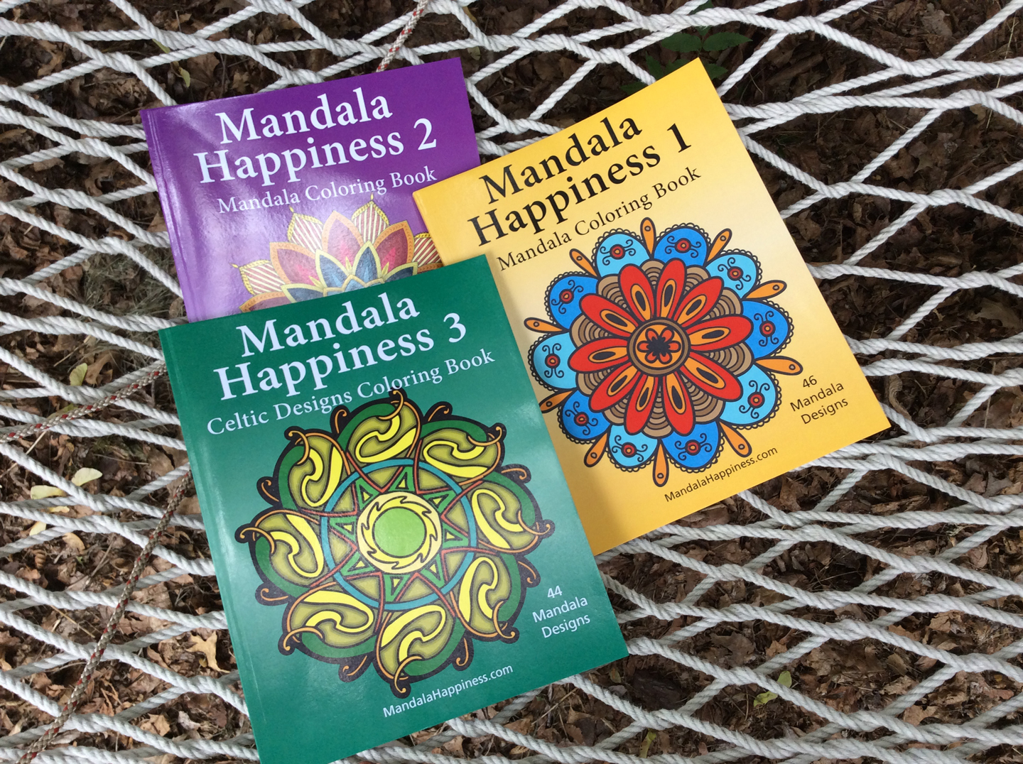 Mandala Happiness Coloring Books: June 2015