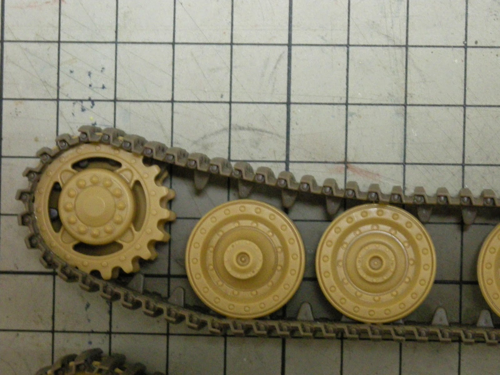 模型と時間: TAMIYA 35325 ドイツ重駆逐戦車 エレファントのコーティング