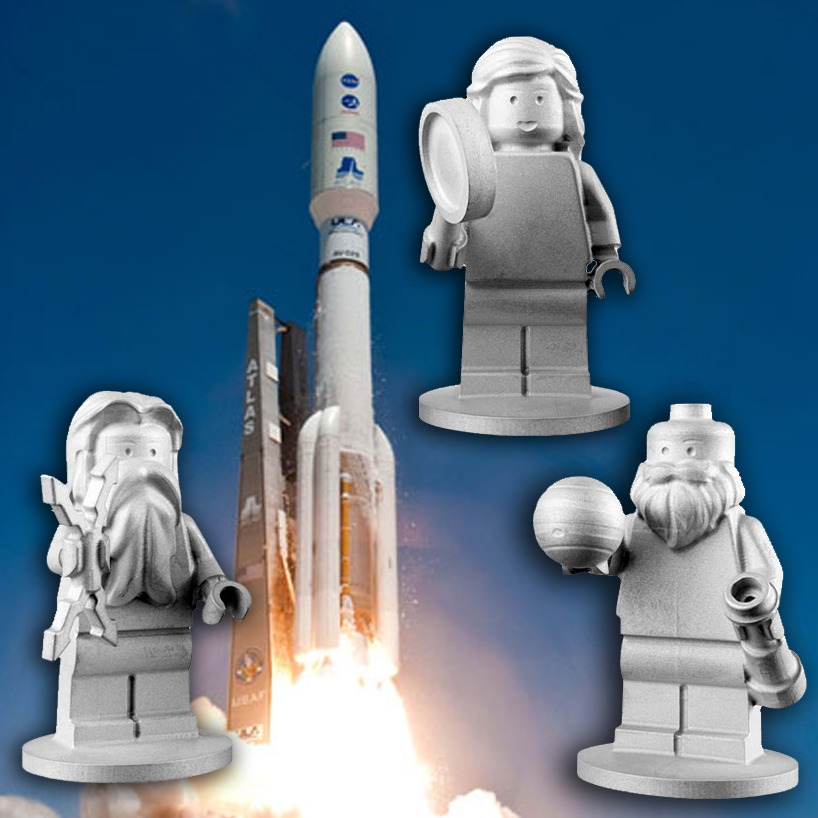 If It's Hip, It's Here (Archives): LEGO Minifigs Stow Away on NASA's ...